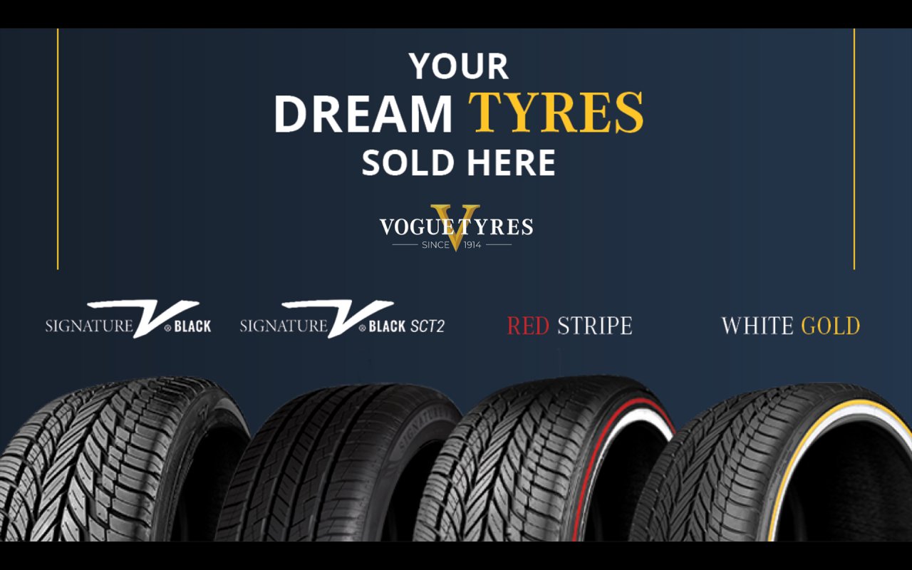 The Full Line of Vogue Tyres | Vogue Tyre Elite