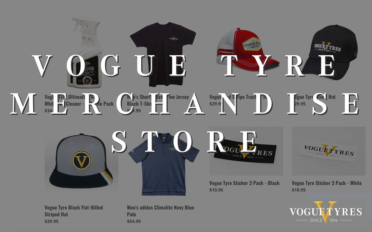 Vogue Tyre Merchandise | Vogue Tyre Elite