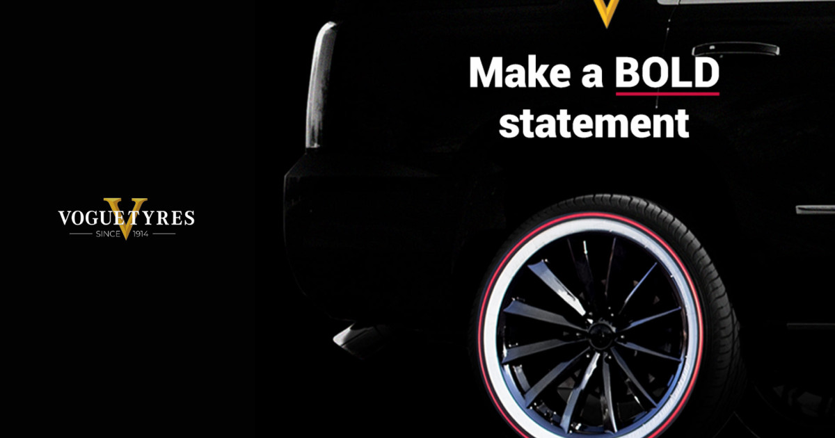 The Vogue Red Stripe | Vogue Tyre Elite