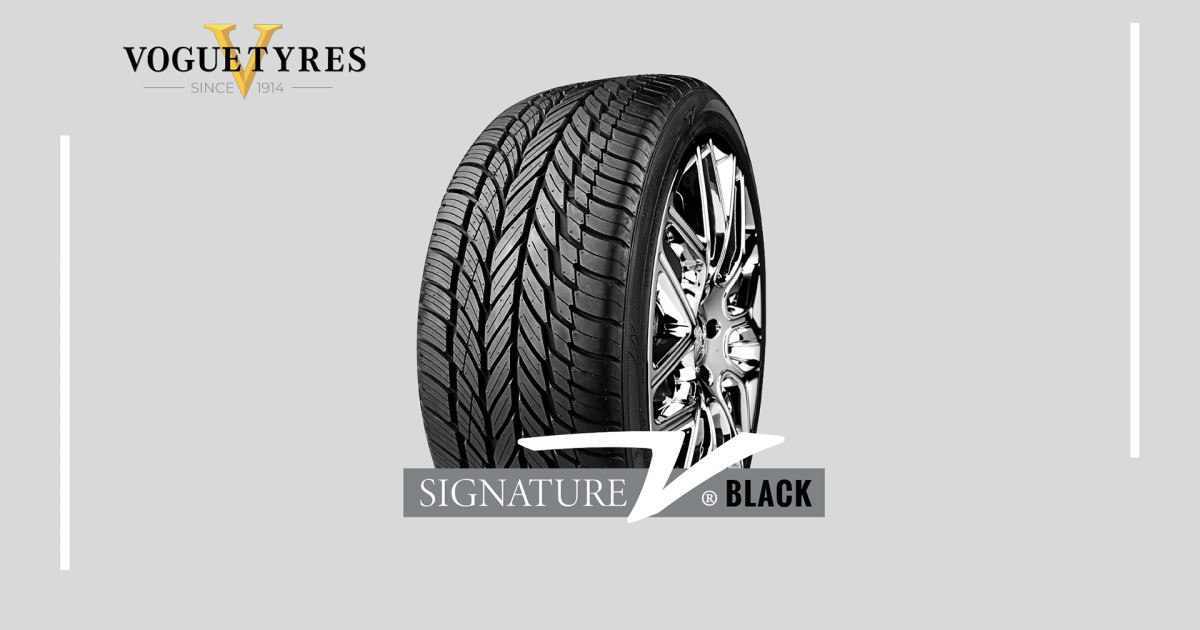 Vogue Signature V Black UHP Tyre | Vogue Tyre Elite
